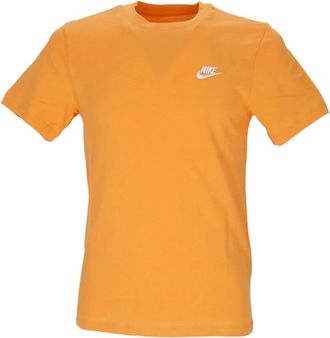 Nike Homme, Tops, Orange, Taille: 2XL Club Tee Kumquat T-shirt à Manches Courtes