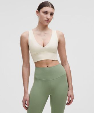 lululemon Soutien-gorge Align encolure en V Maintien l&eacute;ger, bonnets C et D pour Femmes - Taille 8