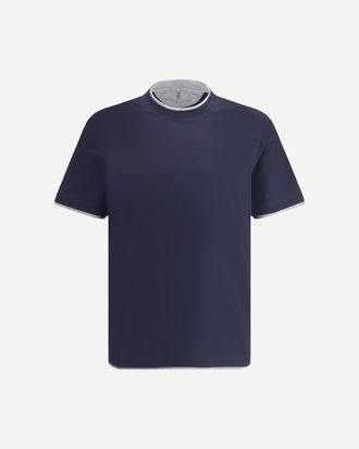 Brunello Cucinelli Cotton T-shirt Male XXL