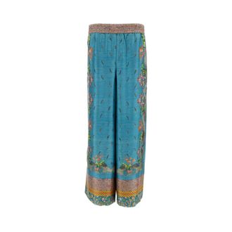 Pierre-Louis Mascia Femme, Pantalons, Multicolore, Taille: 38 FR Pantalone Modello Pallazo