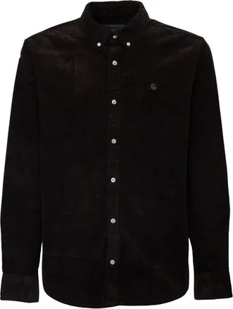 Carhartt Work in Progress Madison Cord Shirt - Homme - Chemises - Brun - Taille: XL