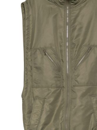 Maison Margiela Oversized Down Vest - Khaki