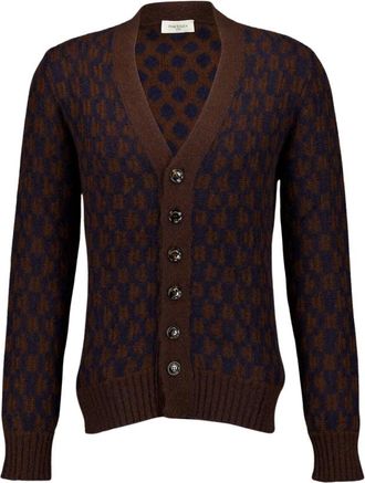 PIACENZA 1733 Piacenza 1733, Homme, Pulls, Multicolore, Taille: L Cardigan Col en V
