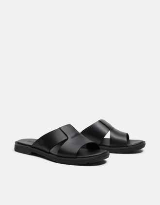 Timberland Calista Bay - Slider aus Leder in Schwarz