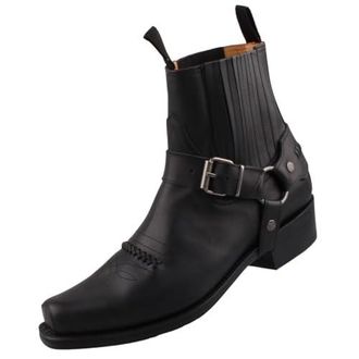 Sendra Bottines de motard pour homme, Noir, 42 EU