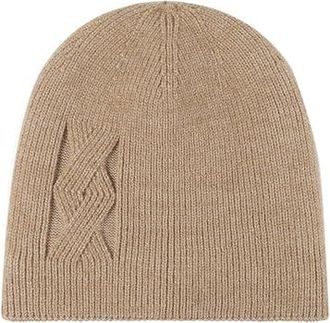 Generic Bonnet Femme Hiver Bonnet Femme Chapeau Femme Hiver Confortable Classique - Homme Laine &Eacute;paisse Hiver, Tricot Casual Mode, Chaud pour Ext&eacute;rieur, Style