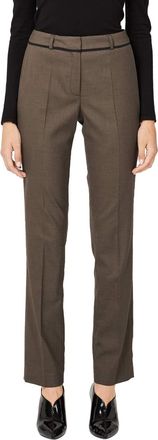 s.Oliver Black Label Damen 01.899.73.5500 Hose, Braun (Brown 87f3), W(Herstellergr&ouml;&szlig;e: 34/LG)