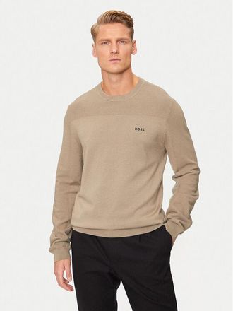 HUGO BOSS Pullover Momentum-X_Cn 50498559 Beige Regular Fit