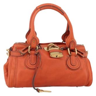 Chlo&eacute; Pre-owned Hand Bag - - Pre-owned - Damen - Orange - ONE SIZE
