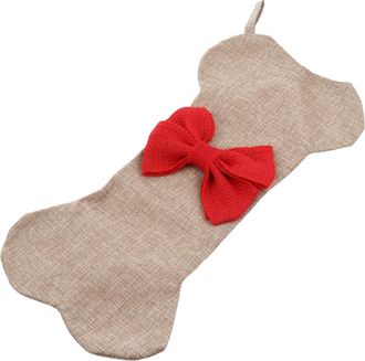 Cabilock Bones Weihnachtsstrumpf Ribbon bandfeile Christmass Tree hängende Weihnachtssocke Karierte Weihnachtsstrümpfe weihnachtsstrumpf Dekoration Weihnachtss