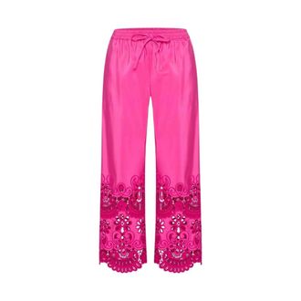 Valentino Garavani Femme, Pantalons, Rose, Taille: 42 FR Pantalone