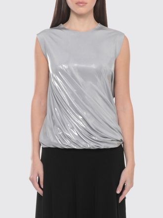 Norma Kamali Top NORMA KAMALI Femme couleur Argent