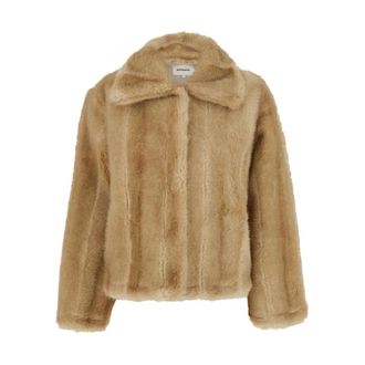 Apparis Elis Rasierter Nerzmantel - - Jackets - Damen - Beige - S