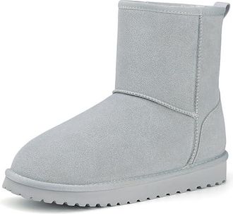 Mishansha Femmes Chaussures dhiver Chauffées Bottes dhiver Gris GR.38