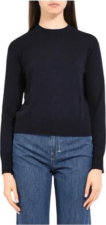 Max Mara Femme, Pulls, Bleu, Taille: 38 FR Pulls à col rond