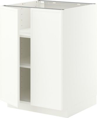 IKEA METOD Unterschrank m B&ouml;den/2T&uuml;ren