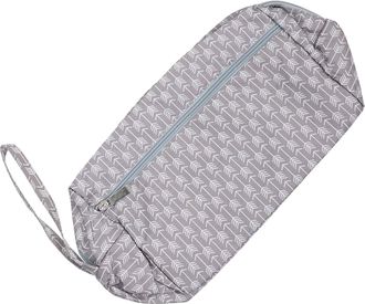 Artibetter Kleiner Garnbeutel Aufbewahrungstasche f&uuml;r H&auml;kel und Strickzubeh&ouml;r Tragbarer Garnhalter aus Robustem Material Grauer Wollkn&auml;uel Organizer f&uuml;r Handarbe