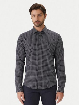 HUGO BOSS Hemd Excurse L 50554481 Dunkelblau Regular Fit