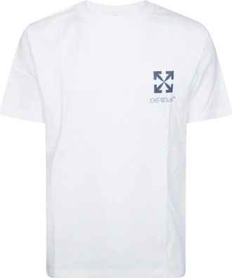 Off-white T-shirt Regular Small Arrow - Homme - Tops - Blanc - Taille: M