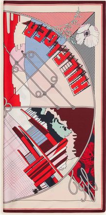 Tommy Hilfiger Seidentuch beige