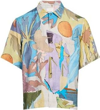 Paul Smith Chemise manches courtes &agrave; imprim&eacute; floral