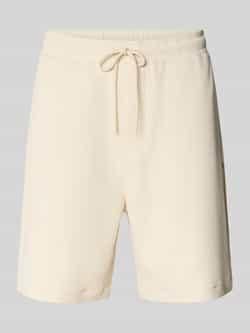 Review Shorts in Plissee-Optik mit elastischem Bund