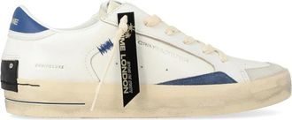 Crime London Homme, Chaussures, Blanc, Taille: 44 EU Sk8 Deluxe