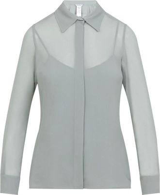 Max Mara Femme, Blouses et Chemises, Vert, Taille: 36 FR Golfo Shirt