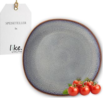 Villeroy & Boch like by Lave beige Speiseteller, 28 cm, großzügig designter Essteller aus Steingut, spülmaschinengeeignet