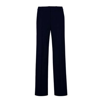 Windsor Woll Business Hose - - Trousers - Damen - Blau - 2XL