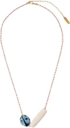 Malababa Femme, Accessoires, Multicolore, Taille: ONE Size Short Miyuki Bead Necklace