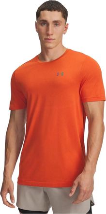 Under Armour Vanish Elite T-Shirt f&uuml;r Herren, Nahtlos (Orange)