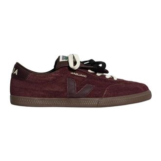 Veja Magliano Panenka Suede Amarante - Homme - Chaussures - Rouge - Taille: 45 EU