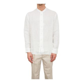 Paolo Pecora Wei&szlig;es Stoffhemd - - Shirts - Herren - Wei&szlig; - 3XL