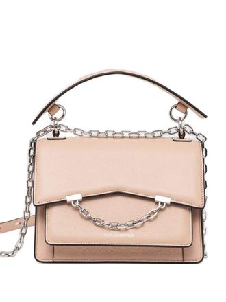 Karl Lagerfeld chain-strap cross body bag - Rosa