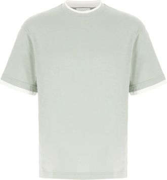 Lardini Homme, Tops, Vert, Taille: S T-shirt &agrave; col rond