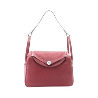 Herm&egrave;s Pre-owned Cuir sacs-main - Femme - Pre-owned - Rouge - Taille: ONE Size