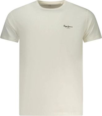 Pepe Jeans London Kurz&auml;rmeliges T-Shirt - - Tops - Herren - Wei&szlig; - 2XL