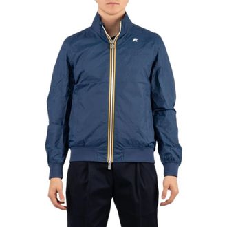 K-Way Blouson Wendbare Jacke - - Jackets - Herren - Blau - XL