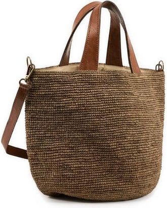 Ibeliv Sac Mirozy en raphia et coton