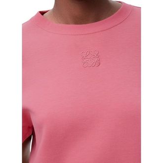 Loewe T-shirt asym&eacute;trique en coton m&eacute;lang&eacute;