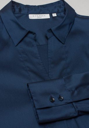Eterna Blusentop ETERNA FITTED PERFORMANCE SHIRT Langarm Bluse marine twill 5377-19-DF0