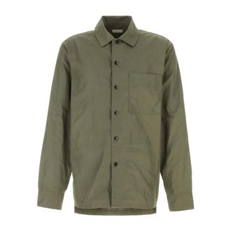 Dries Van Noten Herren, Shirts, Gr&uuml;n, LGr&ouml;&szlig;e