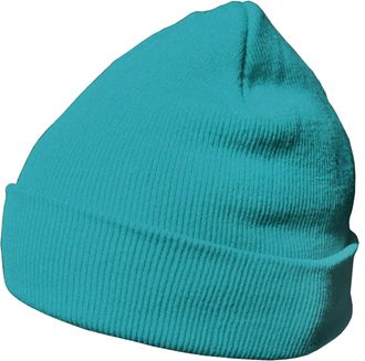 DonDon M&uuml;tze Herren M&uuml;tze Damen Winterm&uuml;tze Beanie klassisches Design t&uuml;rkis