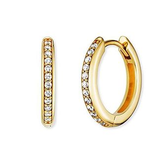 Engelsrufer Boucles dOreille Femme - Argent 925/1000 24 Oxyde de Zirconium - 320238, 16mm, Argent sterling, Zircone cubique