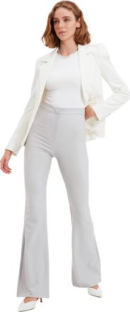 Trendyol Trendyol, graue spanische Hose, grau, 36