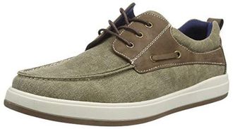 Hush Puppies Chaussures Bateau Aiden - Homme (41 FR) (Kaki)