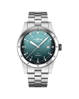 Fortis FLIEGER F-41 Automatic Petrol Herrenuhr F4220021