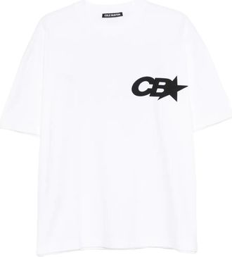Cole Buxton logo-graphic T-shirt - Wei&szlig;
