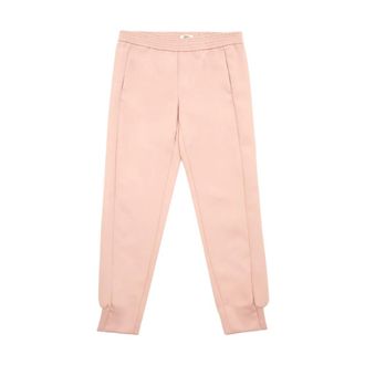 Lardini Tech Textile Hose mit Gummibund - - Trousers - Damen - Rosa - S